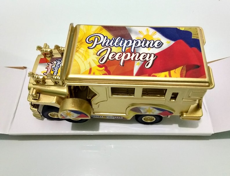 Gold Edition Philippine Jeepney Die-cast Metal Toy and Small - Etsy