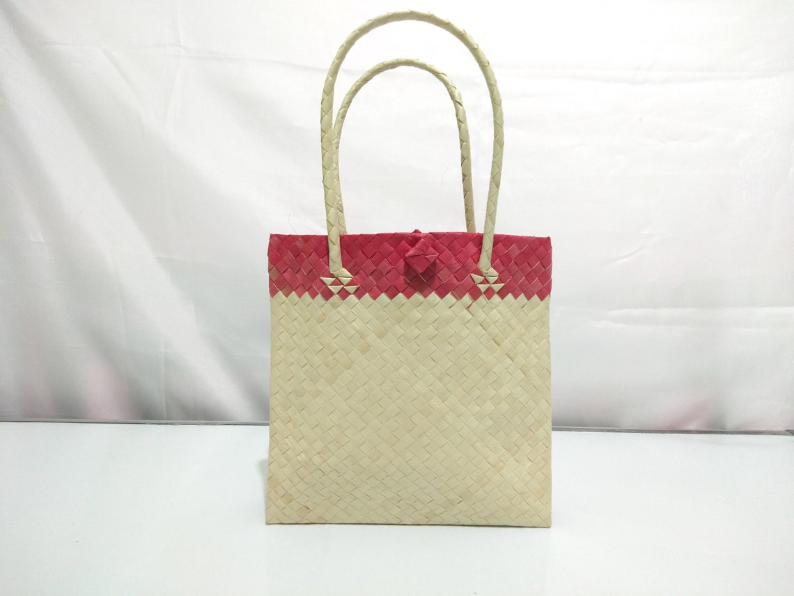 Handwoven Buri Tote Bag Made in Philippines Made of Buri | Etsy