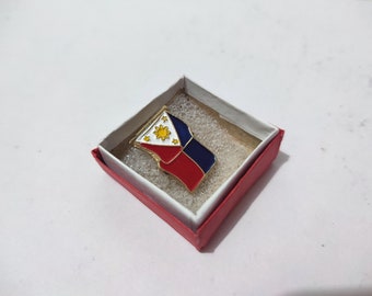 Philippines Flag Pin Badge - Etsy
