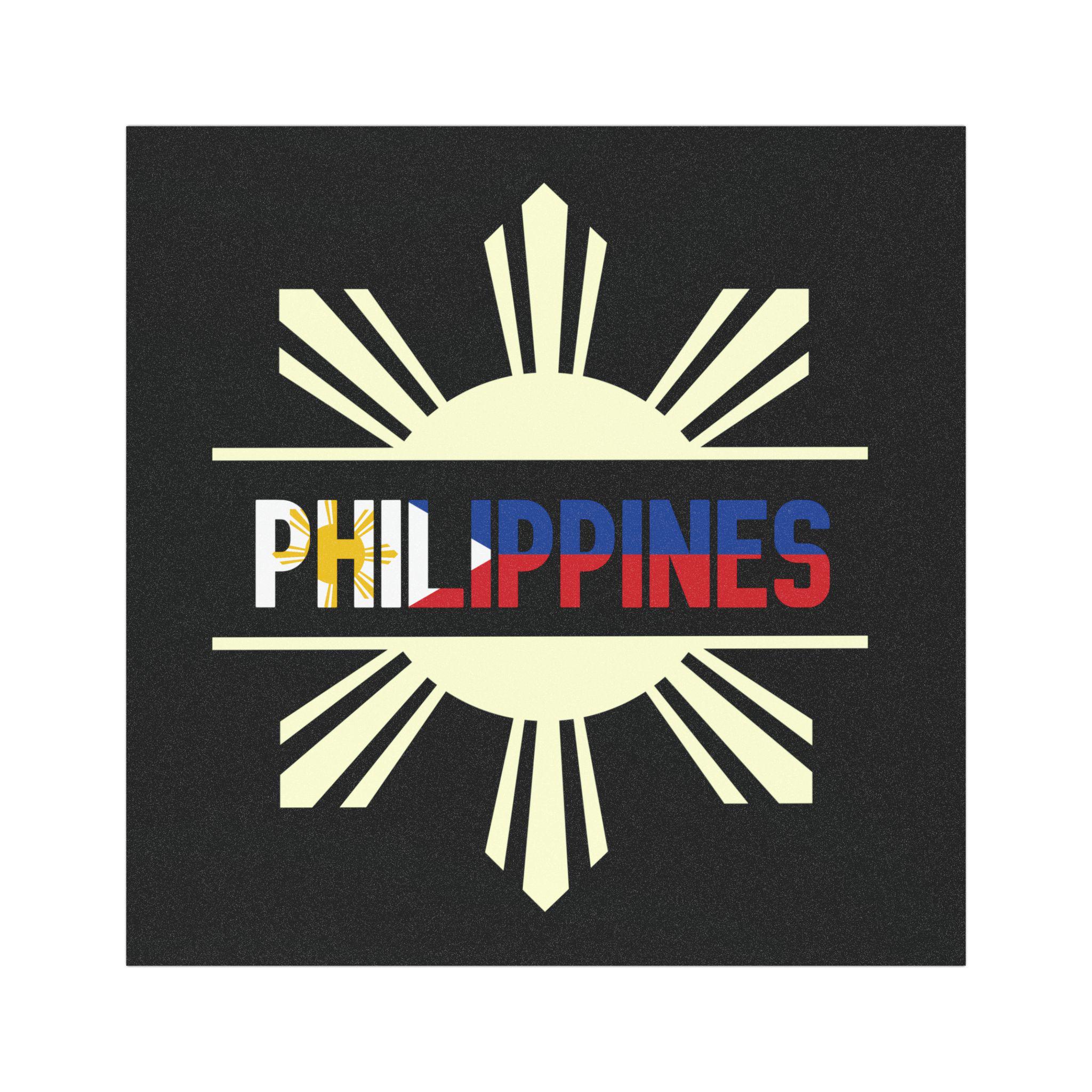 Philippine Sun Rays Car Magnet, Filipino Symbol Car Magnet, Filipino ...