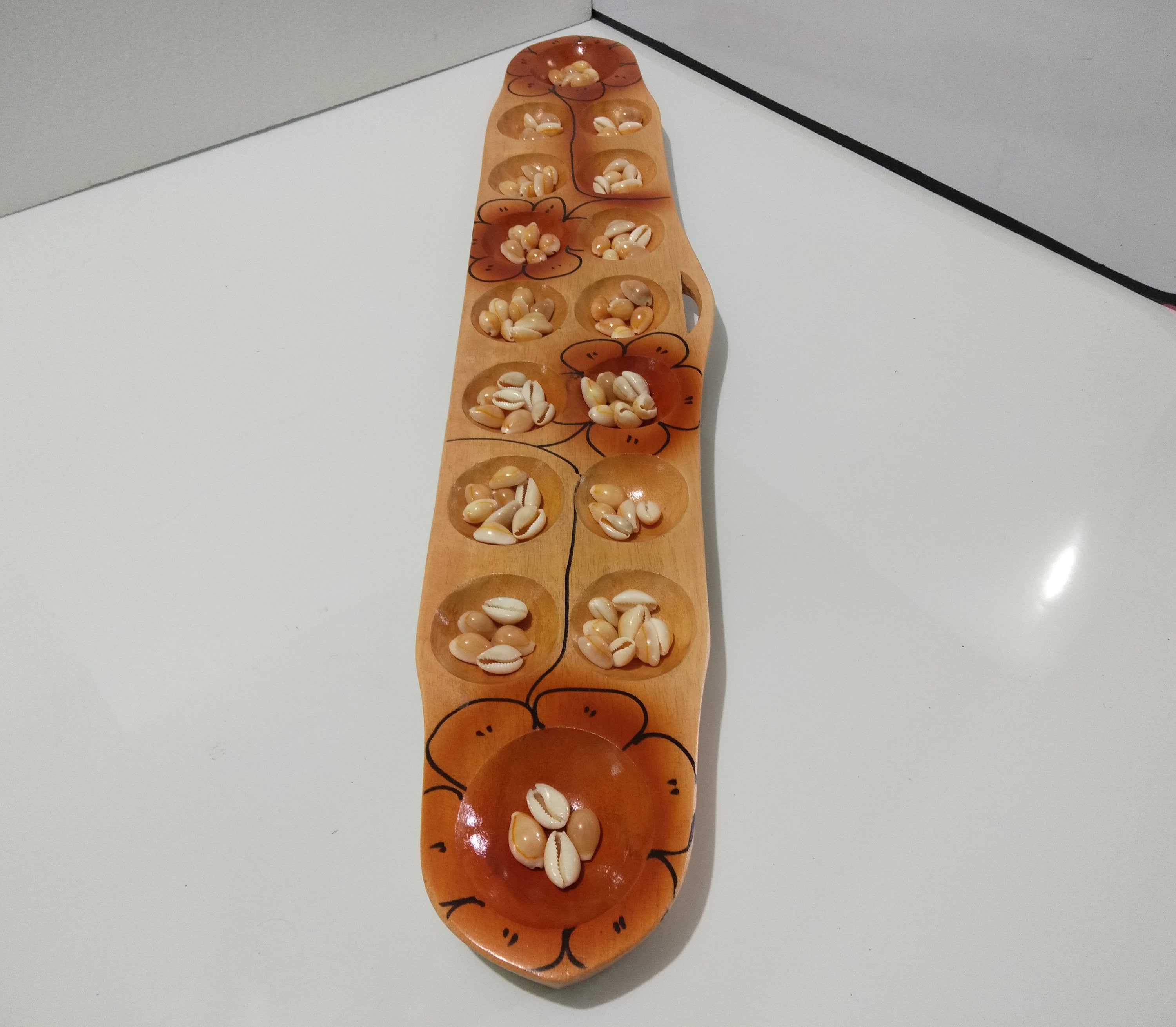 Sungka Game Board With Cowrie Shells Bundled With Philippine - Etsy Canada
