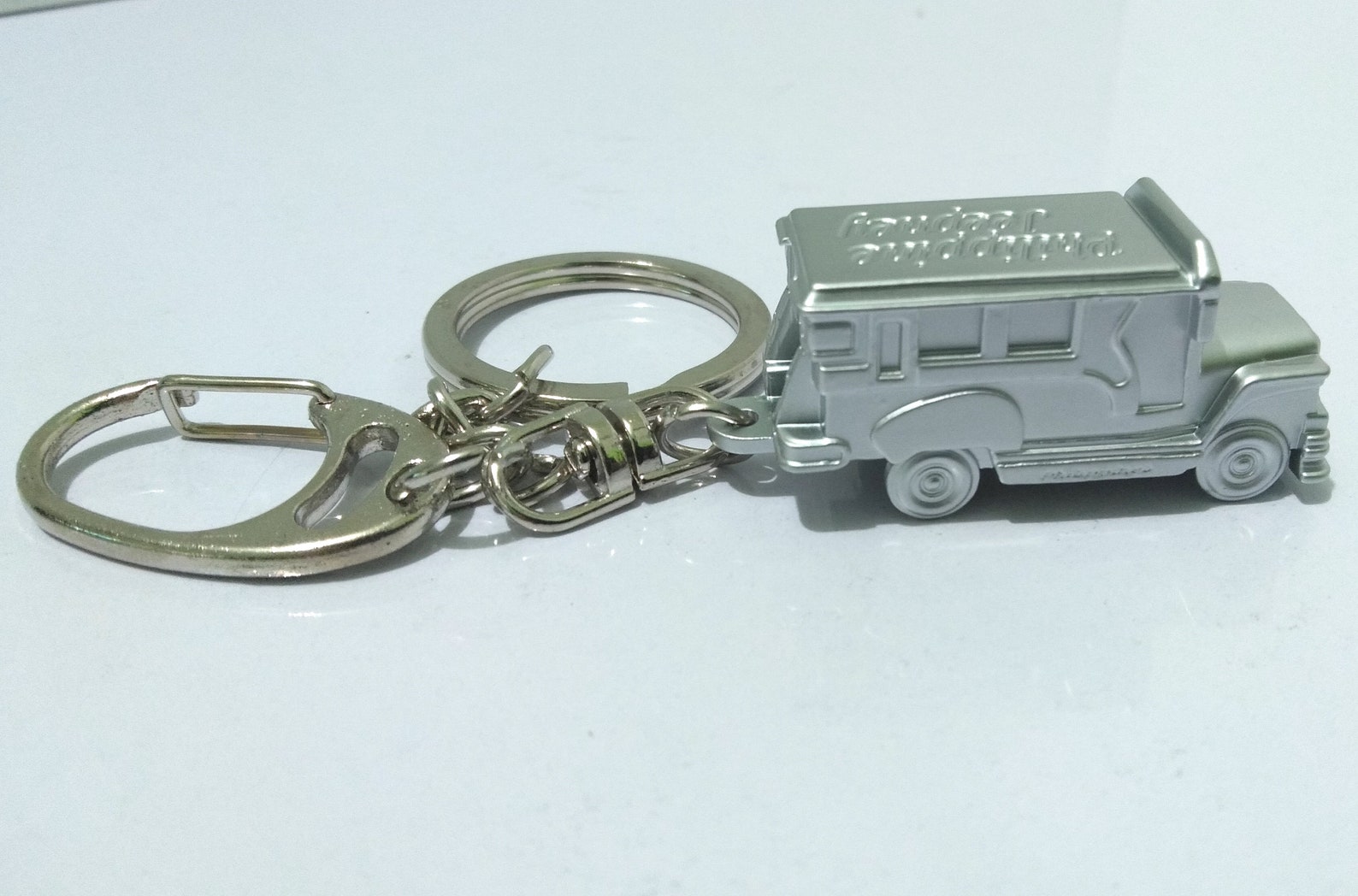 Jeepney Keychain Made in Philippines Silver Jeepney Key Ring | Etsy