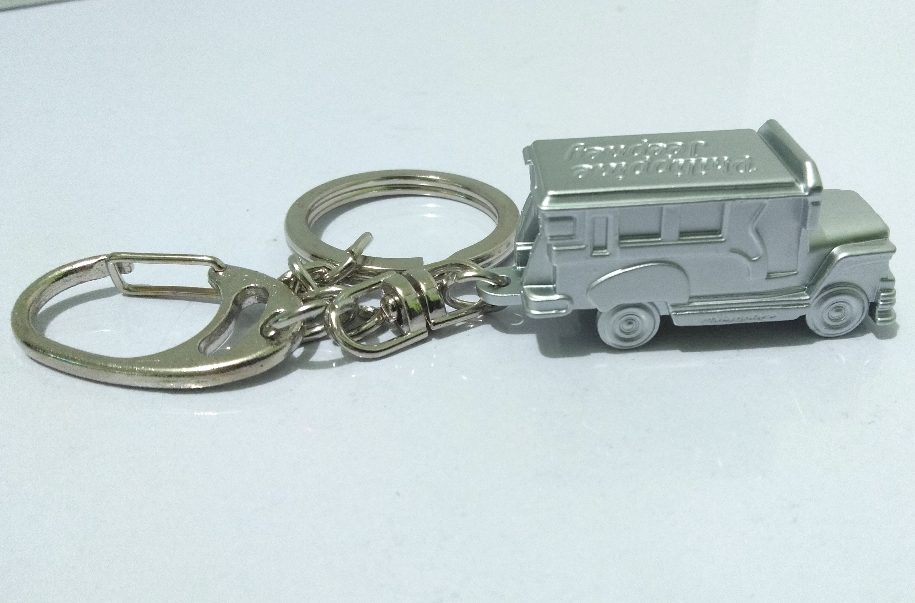 Jeepney Keychain Made in Philippines Silver Jeepney Key Ring | Etsy