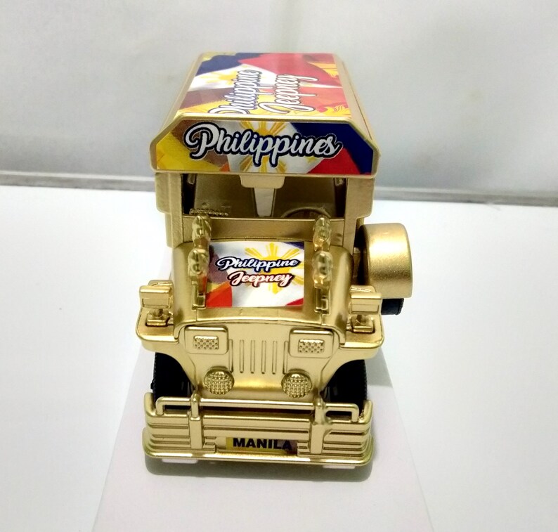 Gold Edition Philippine Jeepney Die-cast Metal Toy and Small - Etsy