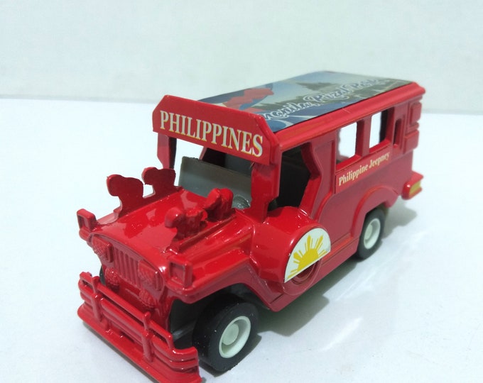 Philippine Miniature Jeepney, Metal Toy Jeepney, Metal Jeepney Toy ...