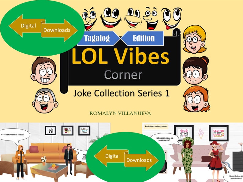 Joke Collection Series 1 Tagalog Edition Made in Philippines, Filipino ...