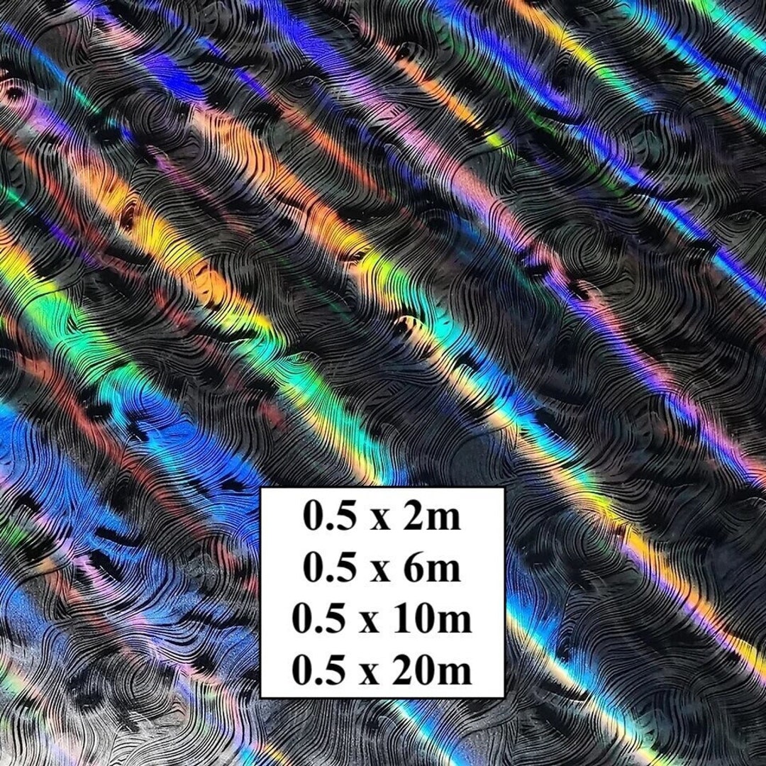 Hydrographic Water Transfer Film - Holographic Foil Water Dipping Film ...