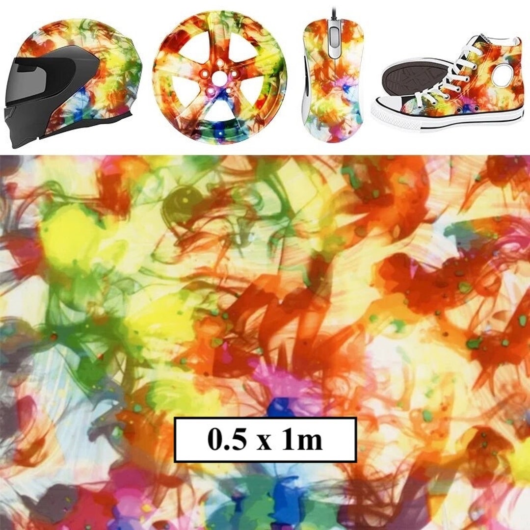 Hydrographic Water Transfer Film - Hydrographic Dipping - Water Dipping ...