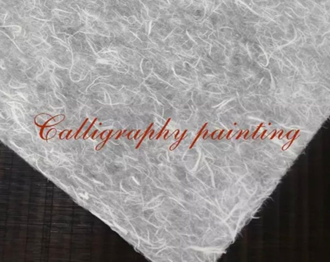 See Through Rice Paper 10 Sheets - Natural Colour Calligraphy Paper ...