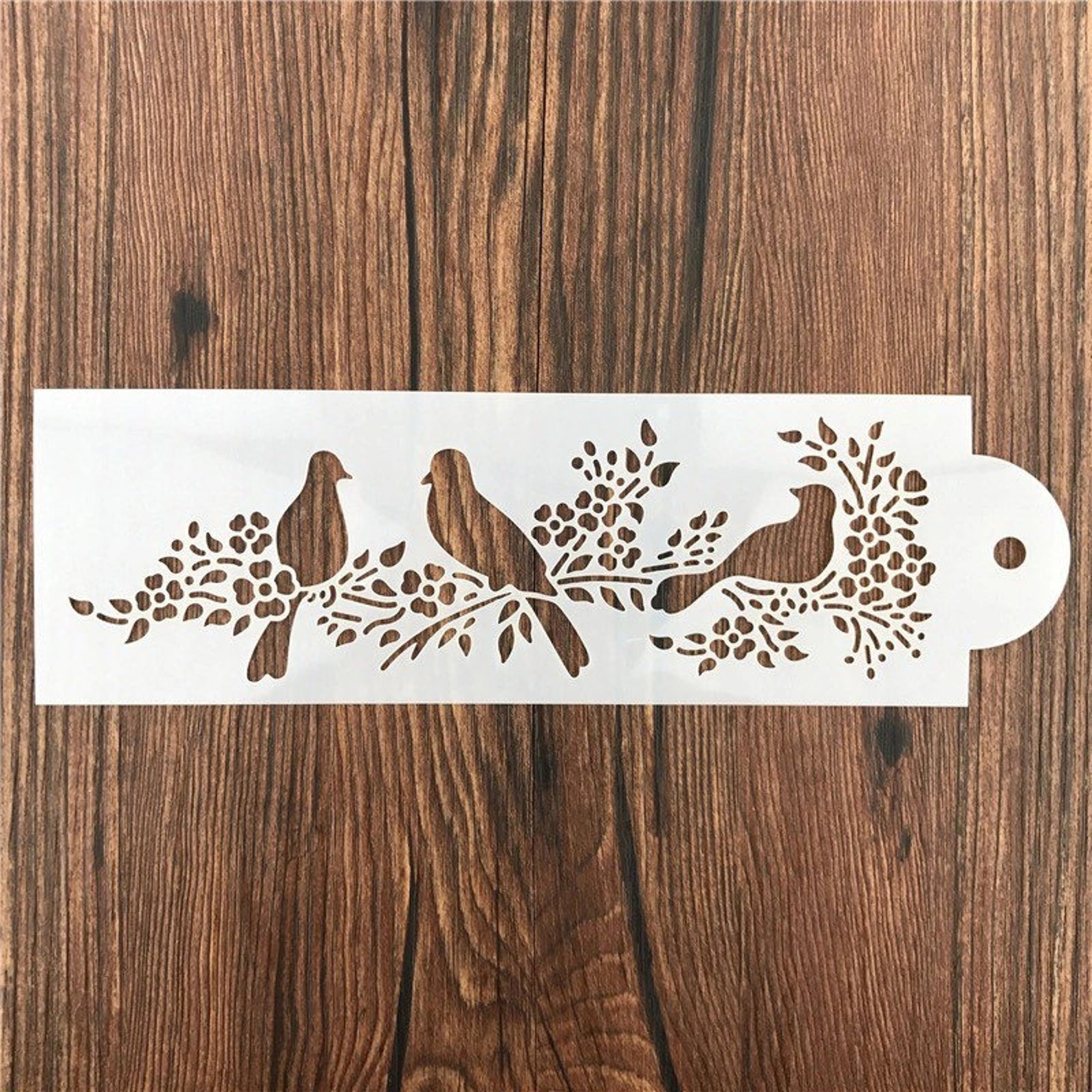 Bird Wall Stencil Reusable Stencil DIY Home Decor | Etsy