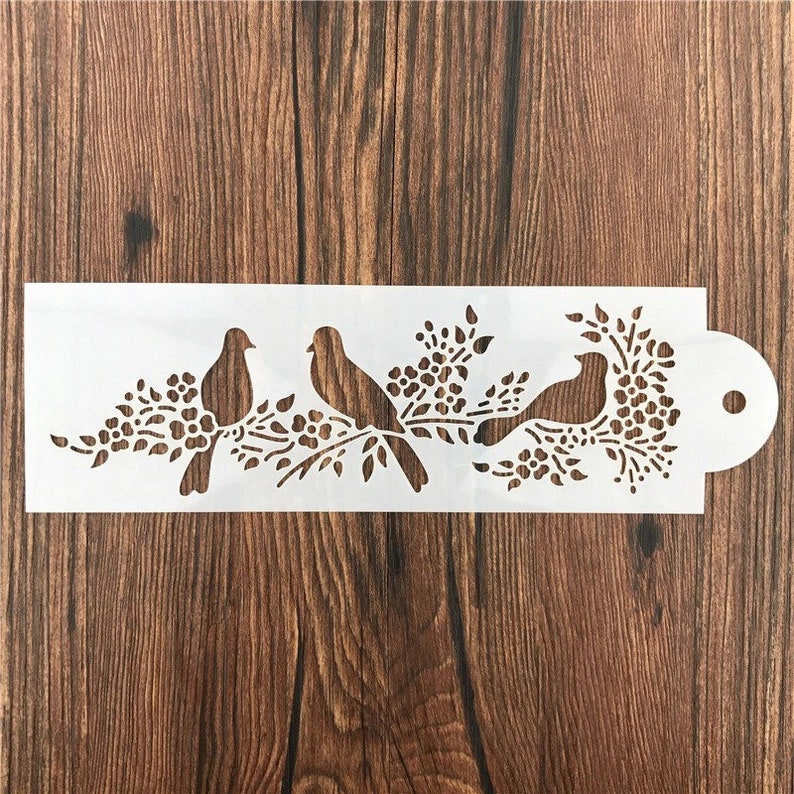Bird Wall Stencil - Reusable Stencil - DIY Home Decor - Etsy