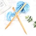 Large Wood Knitting Needles - 15, 20 or 25mm Big Pair of Needles ...