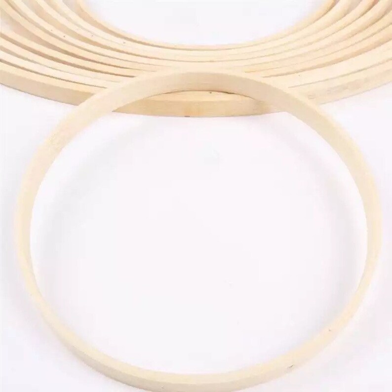 Dreamcatcher Hoop 15cm 1 Piece Craft Wood Hoop Bamboo - Etsy