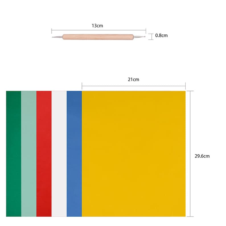 10 Pack Embroidery Transfer Paper Pattern Transfer Water - Etsy