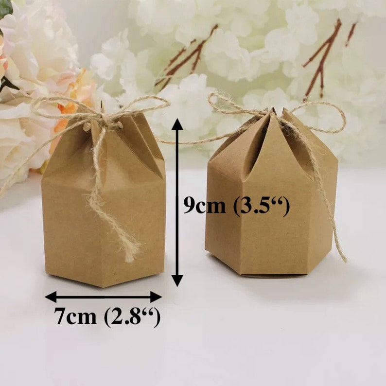 Kraft Gift Boxes Candy Boxes With Rope Jewellery Box - Etsy