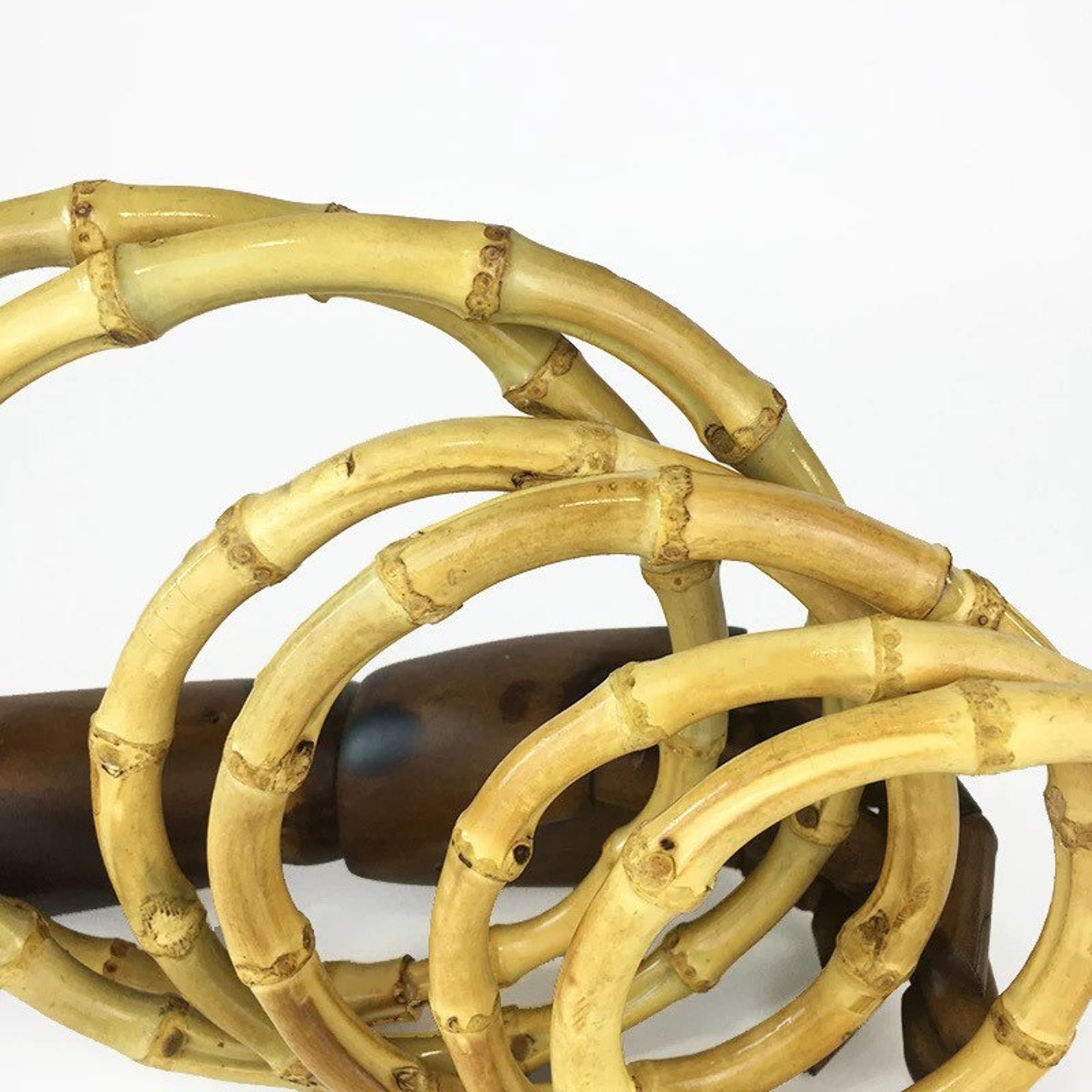 Natural Bamboo Rings 3-18cm Wood Bag Handles Macrame Craft - Etsy Australia