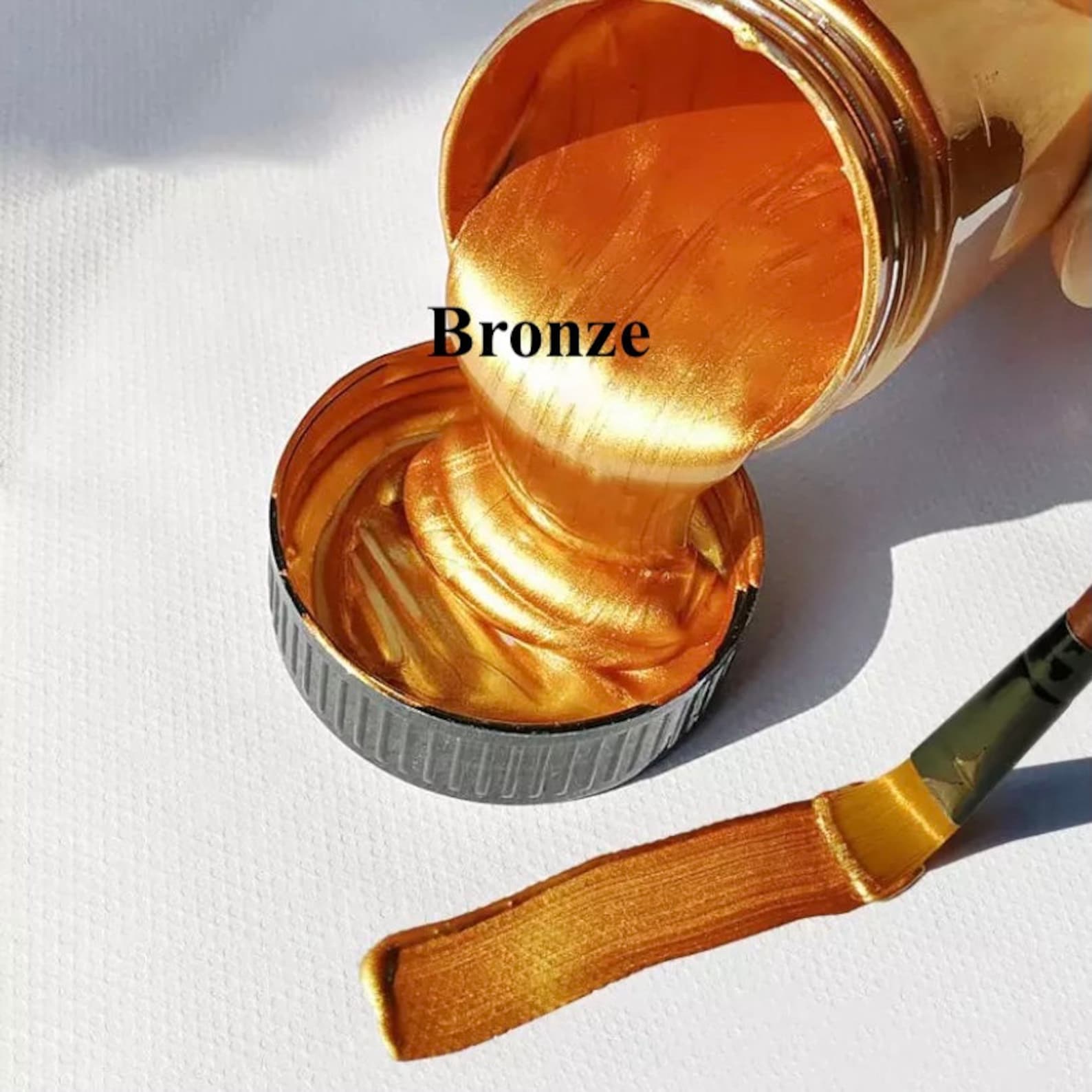 Metallic Acrylic Paint - 7 Colours - Quality Specialty Paint - Etsy