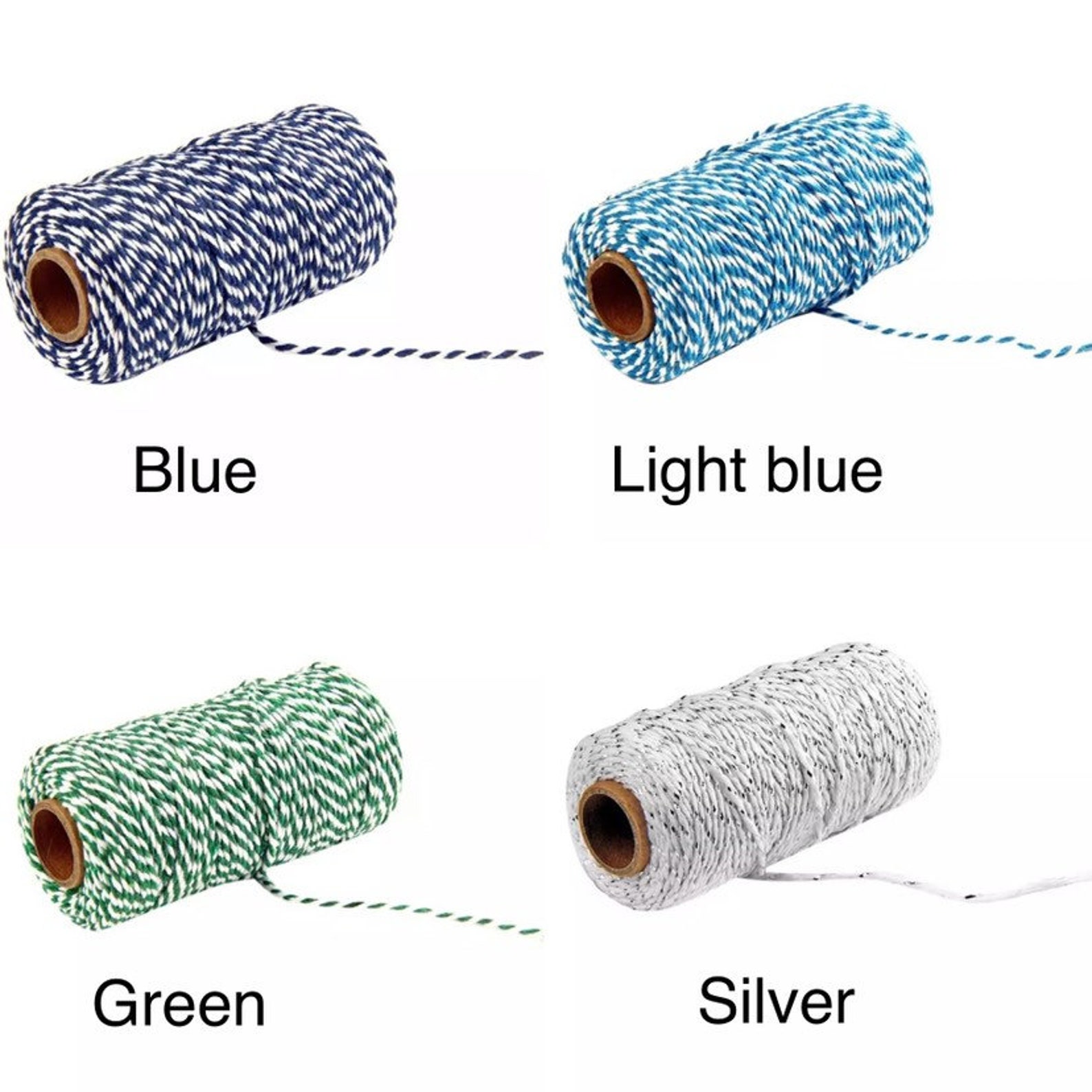 2mm Natural Cotton Gift Wrapping String 100 Meters Twisted - Etsy