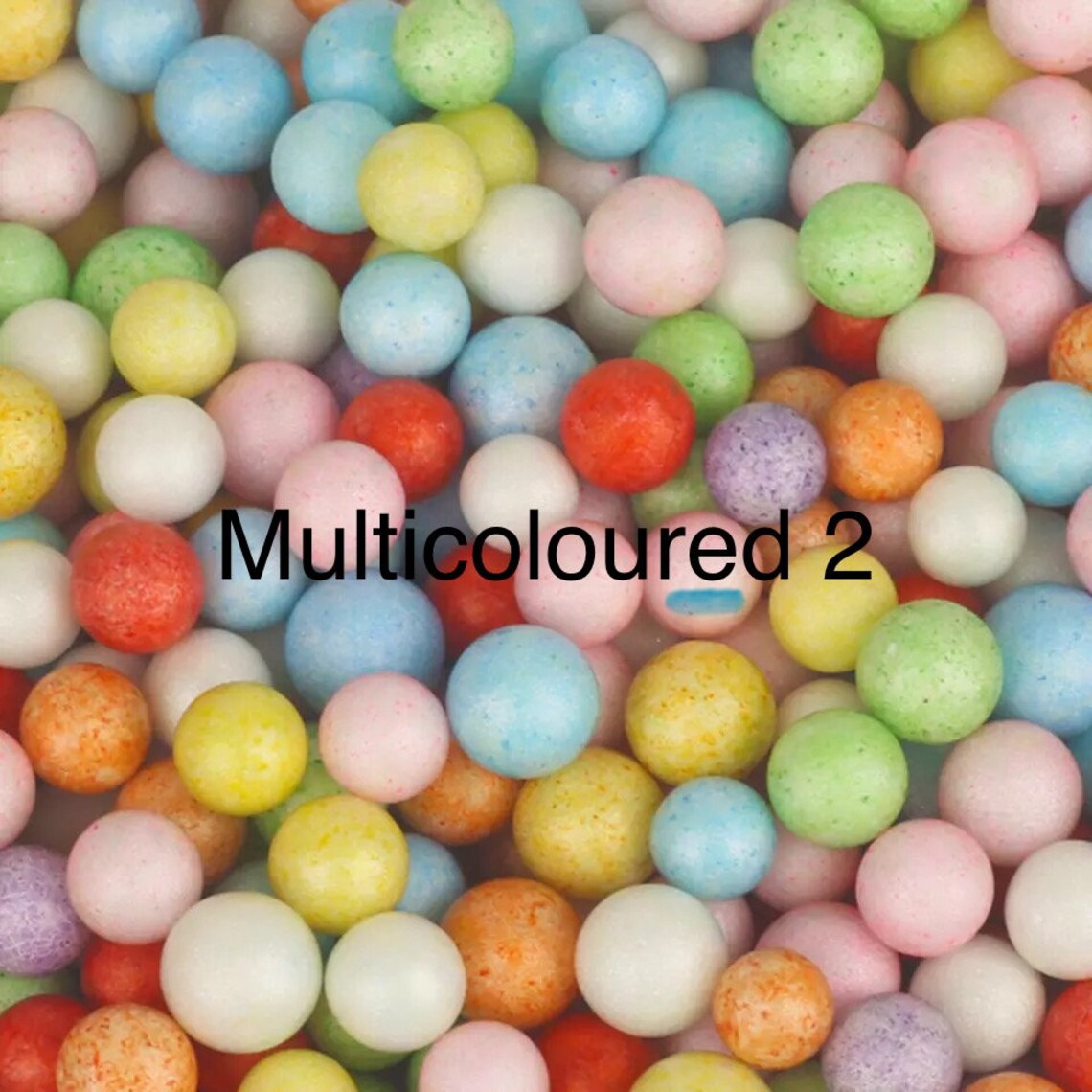 Multicoloured Mini Styrofoam Balls Polystyrene Box Filler - Etsy UK