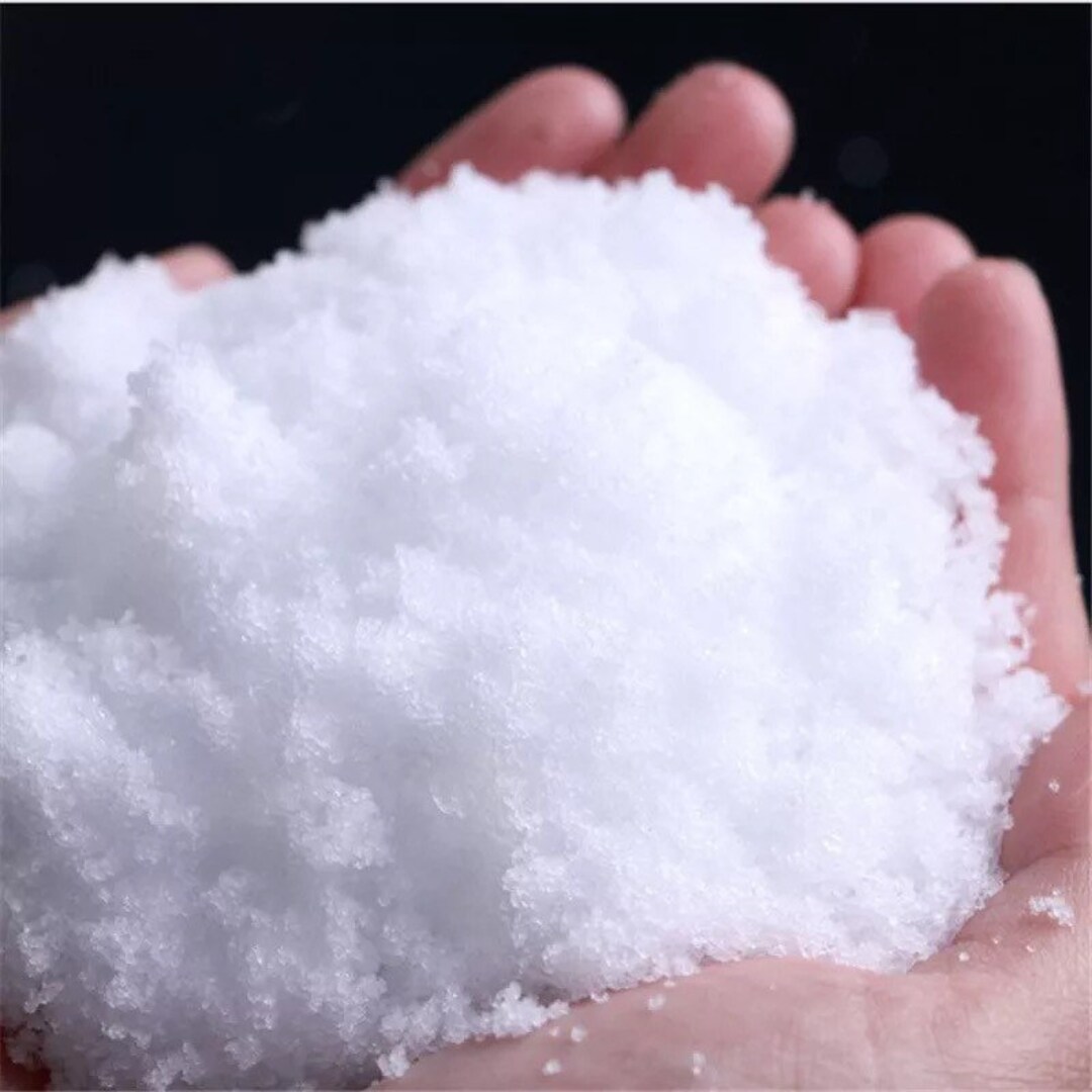 Instant Fake Snow Powder Artificial White Fluffy Snow DIY Christmas ...