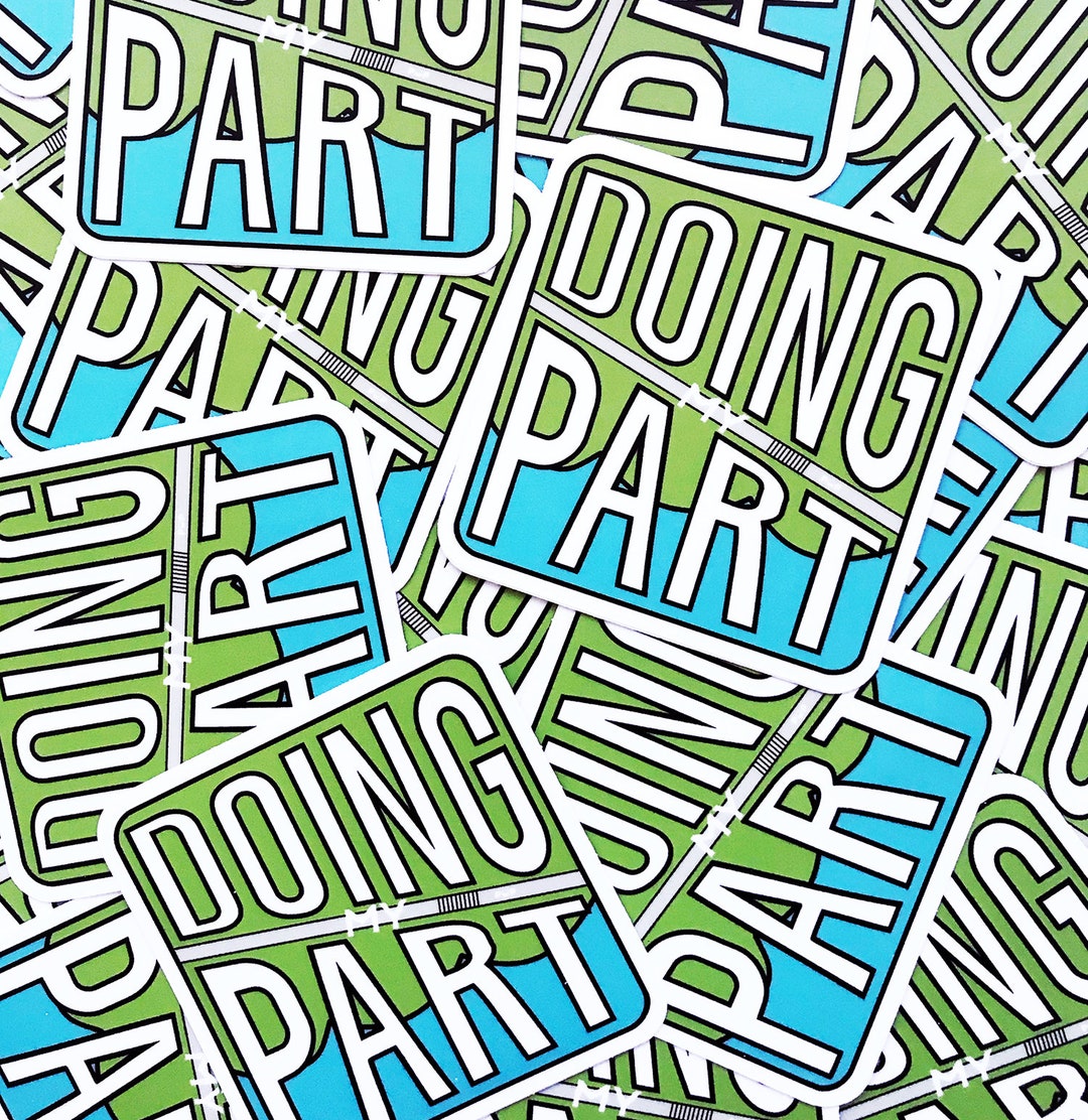 Live Plastic Free Sticker | 3x3 Inch Matte | Great for Water Bottles ...