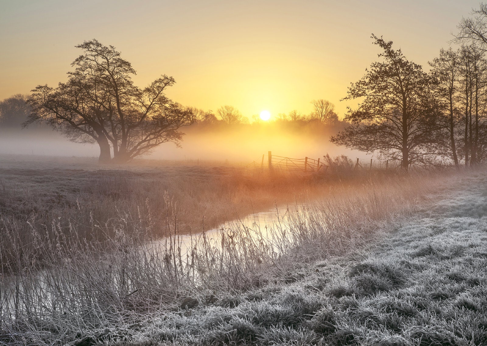 Misty Sunrise Suffolk, England - Etsy UK
