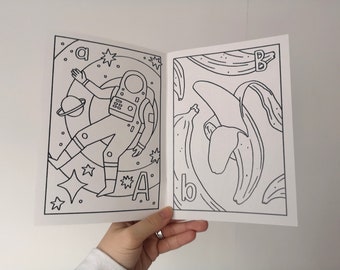 Kitsch Coloring Book | Etsy