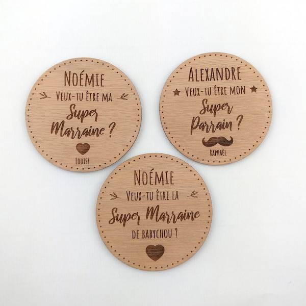 Godmother Announcement - Etsy