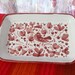 Vintage Italy Labor - DERUTA Ceramic Pink Hand Painted Dish Tray, Hand ...