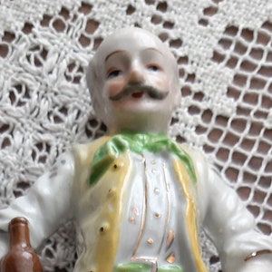 Vintage Porcelain Waiter Figure, Vintage Import Porcelain Waiter ...