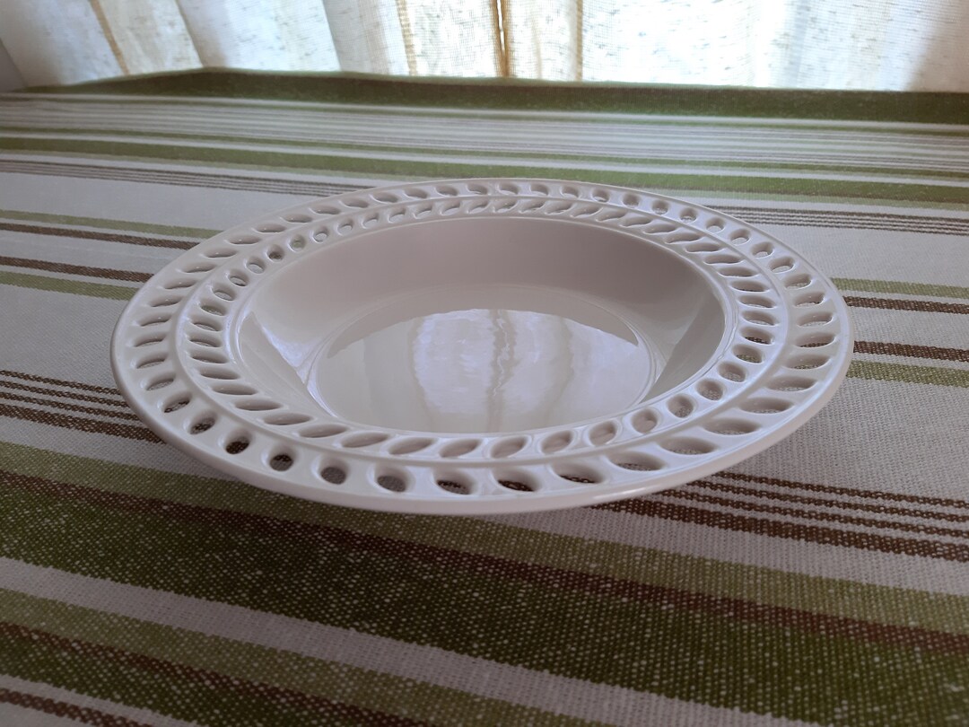 Vintage Openwork Porcelain OC Dish, Decorative Dishes, Vintage Dishes ...