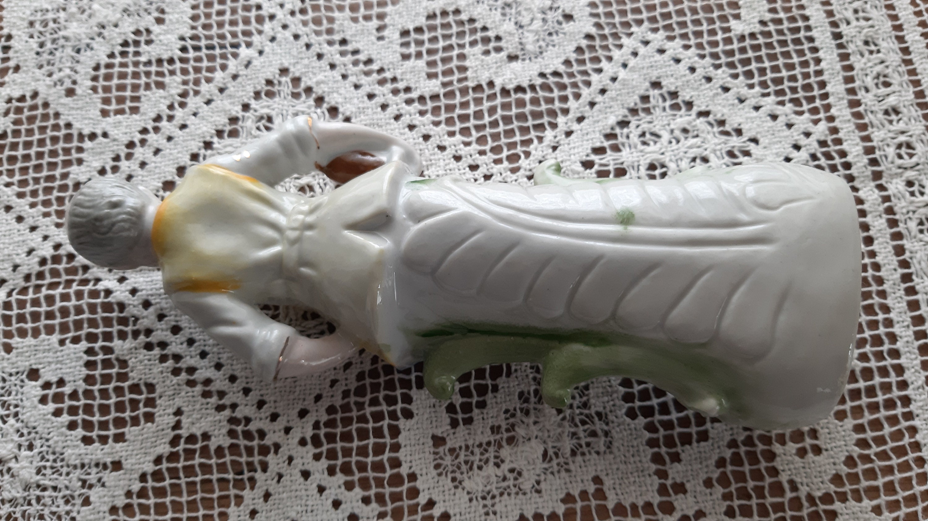 Vintage Porcelain Waiter Figure, Vintage Import Porcelain Waiter ...