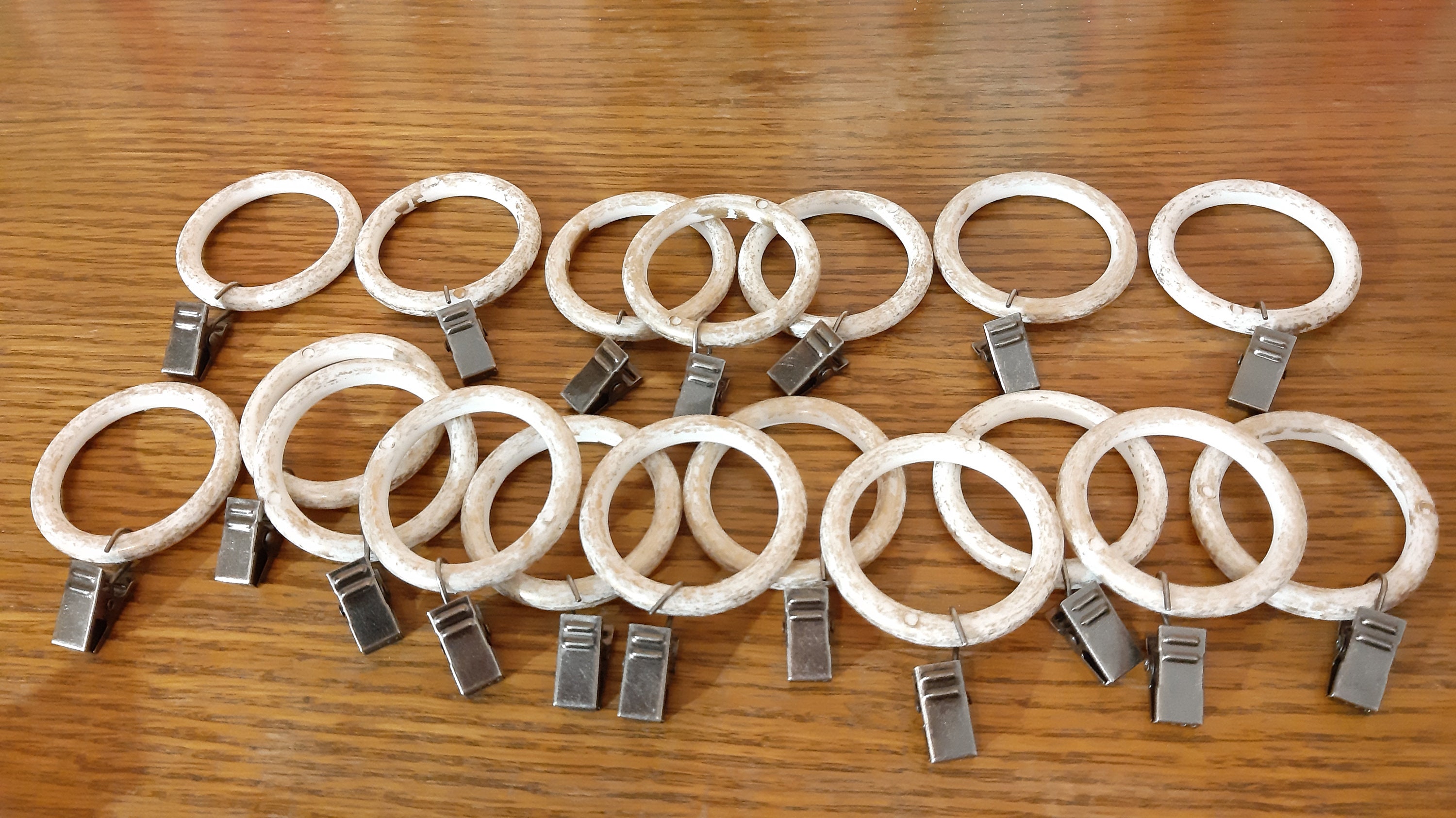 Rustic Curtains Rings Set 18 2 2 Rod Ends Finals - Etsy