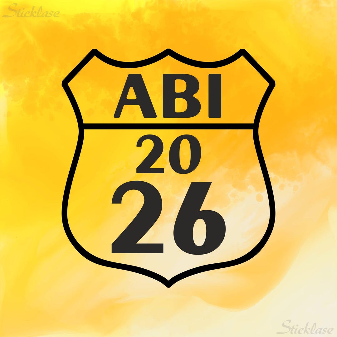 Abi 2026 Sticker – Your Ticket to the Legendary Route Into Life! - Car ...