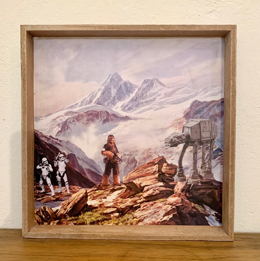 Star Wars Collage Matterhorn Alps - Etsy