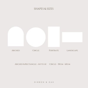 Acrylic 3D Lettering Seating Plan A1 A2 Arched / Rectangle Acrylic ...