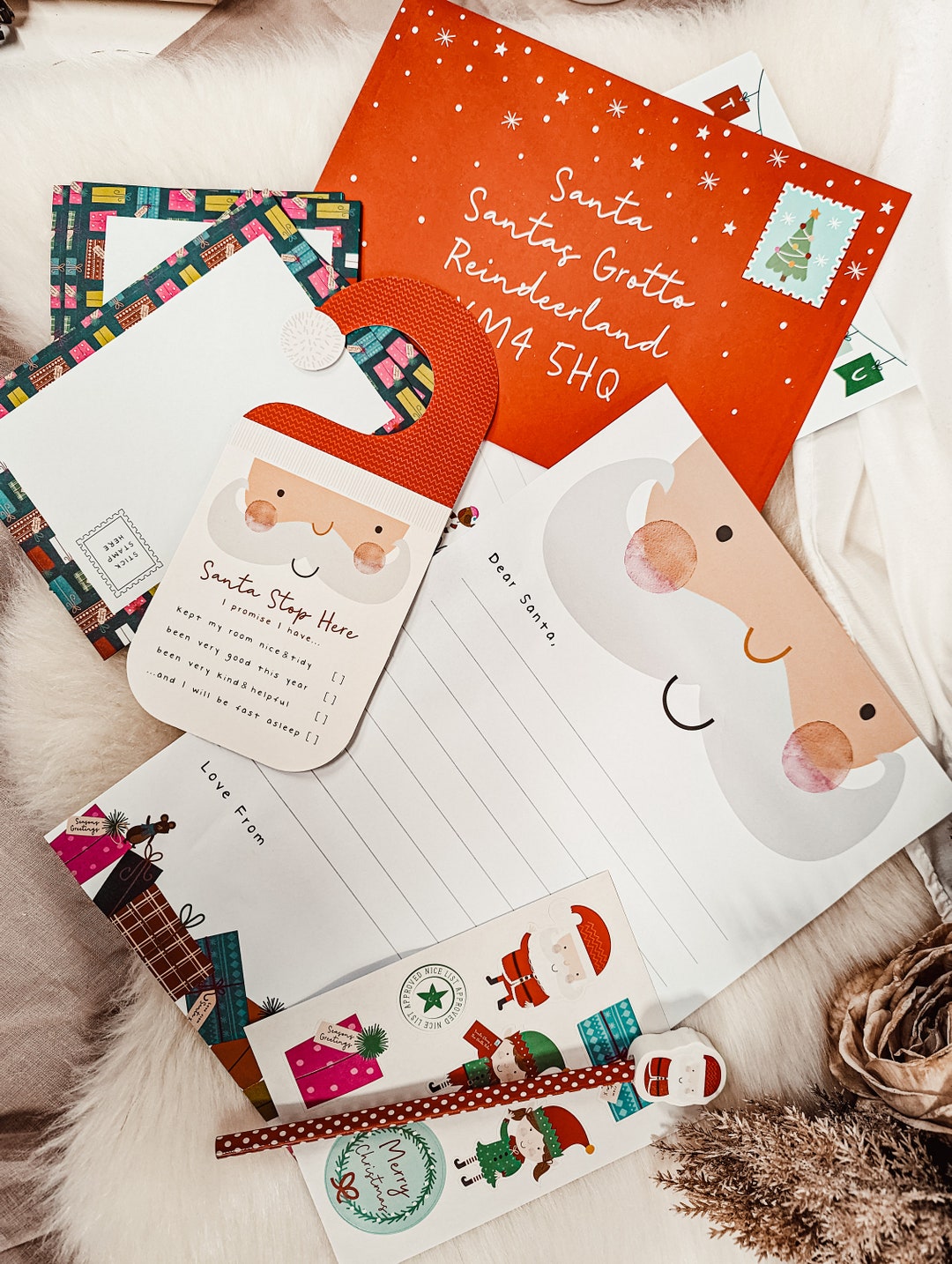 Letter to Santa Christmas Activities Pack Kids Christmas Crafts - Etsy