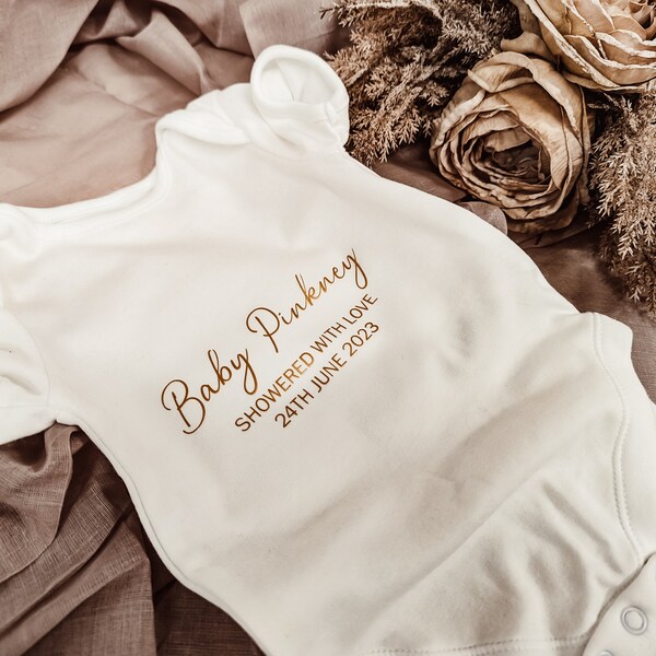 Personalised Baby Grow - Make Your Own Baby Grow
