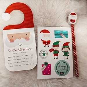 Letter to Santa Christmas Activities Pack Kids Christmas Crafts - Etsy