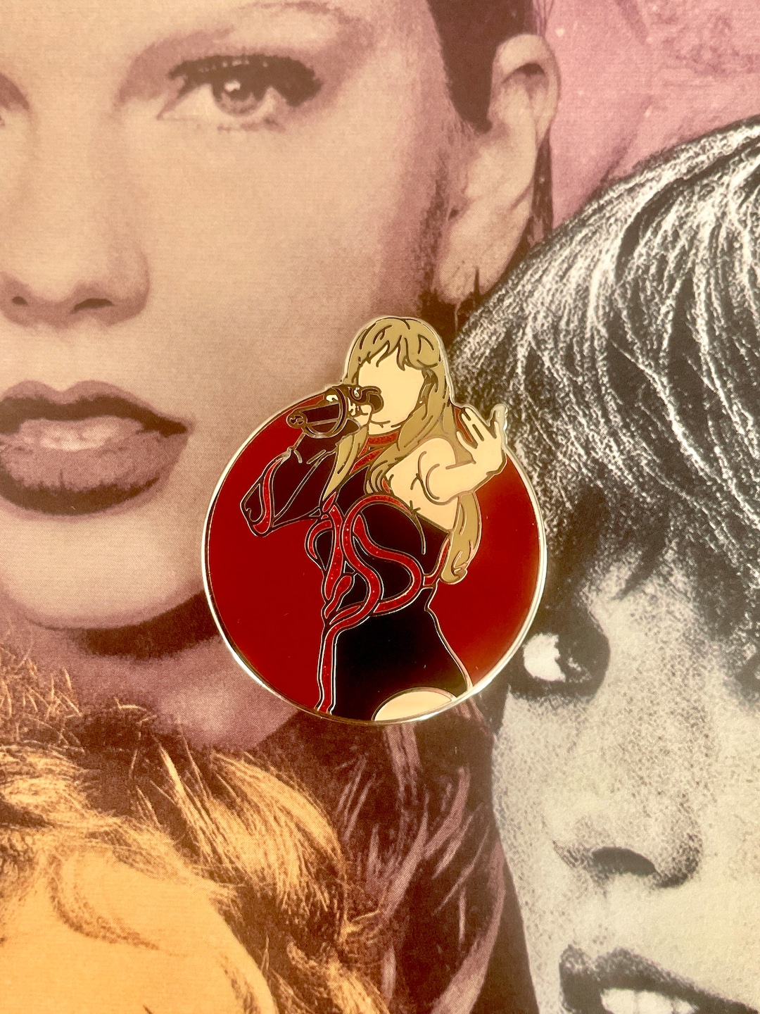Reputation Eras Tour Version Enamel Pin - Etsy