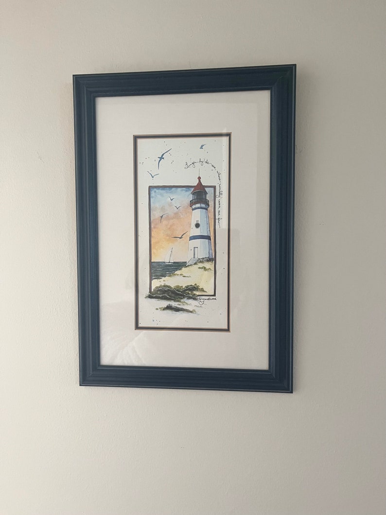 Three D Morgan 1994-96 Lighthouse Framed Prints - Etsy