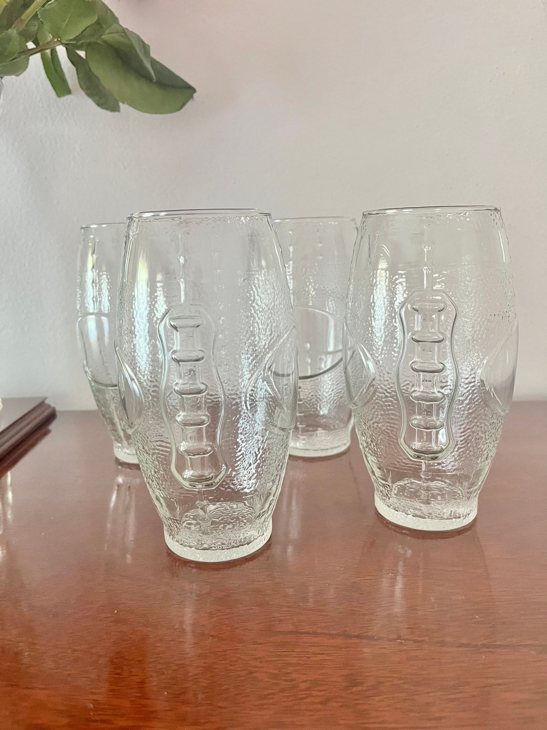 Oval Shape Football Soccer Pattern Oval Glasses Mugs Cups - Etsy