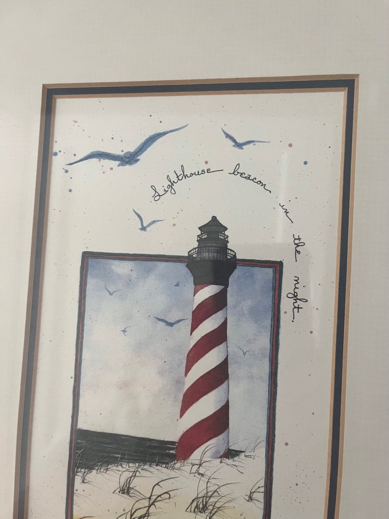 Three D Morgan 1994-96 Lighthouse Framed Prints - Etsy