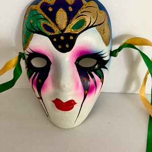 Vintage Collectible Mask - Etsy