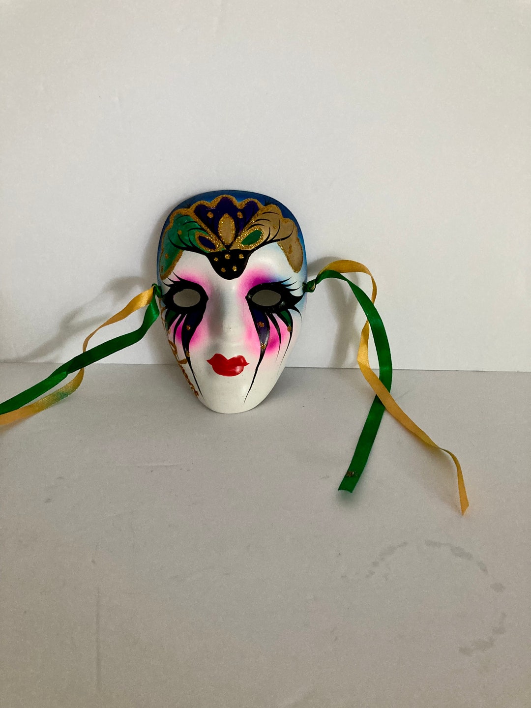 Vintage Collectible Mask - Etsy