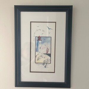 Three D Morgan 1994-96 Lighthouse Framed Prints - Etsy