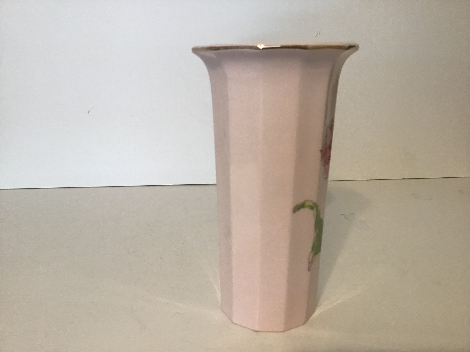 Charming Japanese Floral Tulip Pattern Pink Vase - Etsy