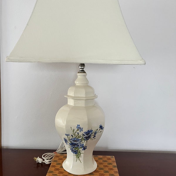 Blue Table Lamp - Etsy