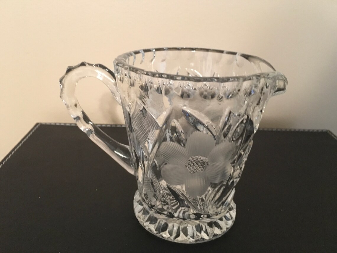 Vintage Beautiful Four Piece Crystal Set - Etsy