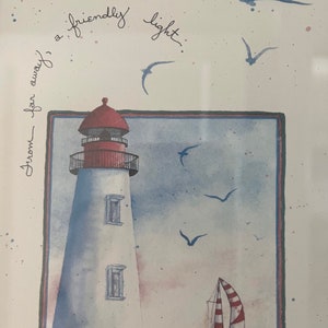 Three D Morgan 1994-96 Lighthouse Framed Prints - Etsy
